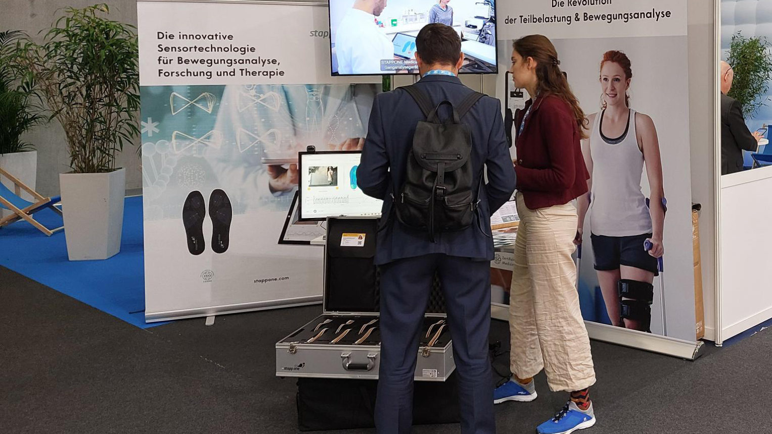 Sensorsholen in der Neurologie: stappone am DGN-Kongress 2023